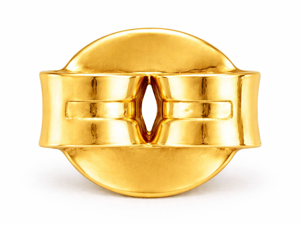 Poussette Belge lisse, Or Jaune 18k. Réf. 07408, la paire - cookson ...