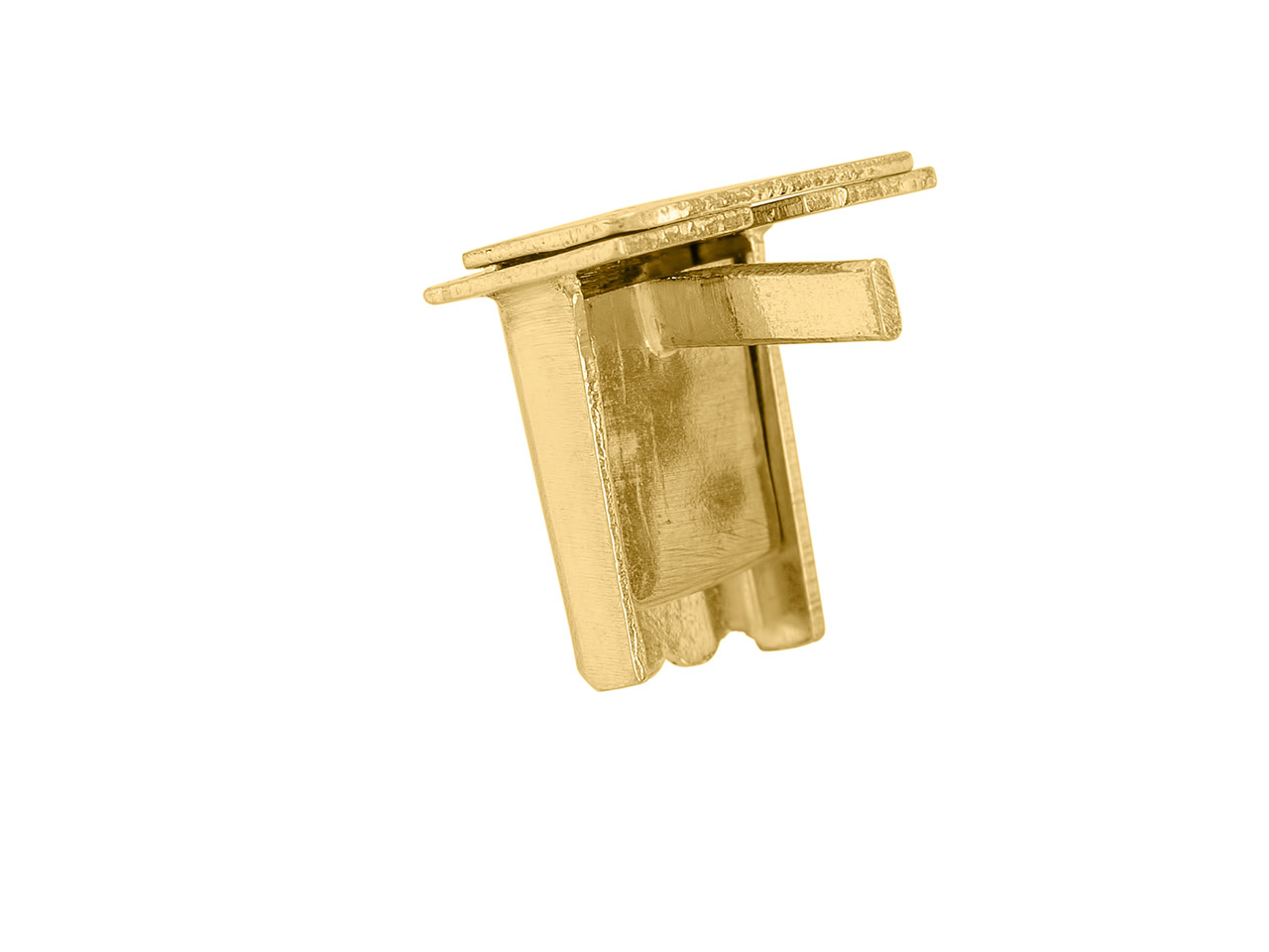 Fermoir Cliquet 5,5 mm, Or jaune 18k. Réf. 07167 - cookson-clal.com